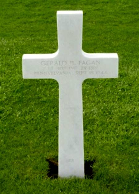 The Brookline War Memorial, Gerald B. Fagan