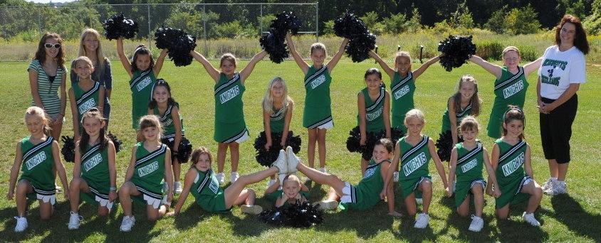 2009 Brookline Knights Cheerleaders - 8-Under