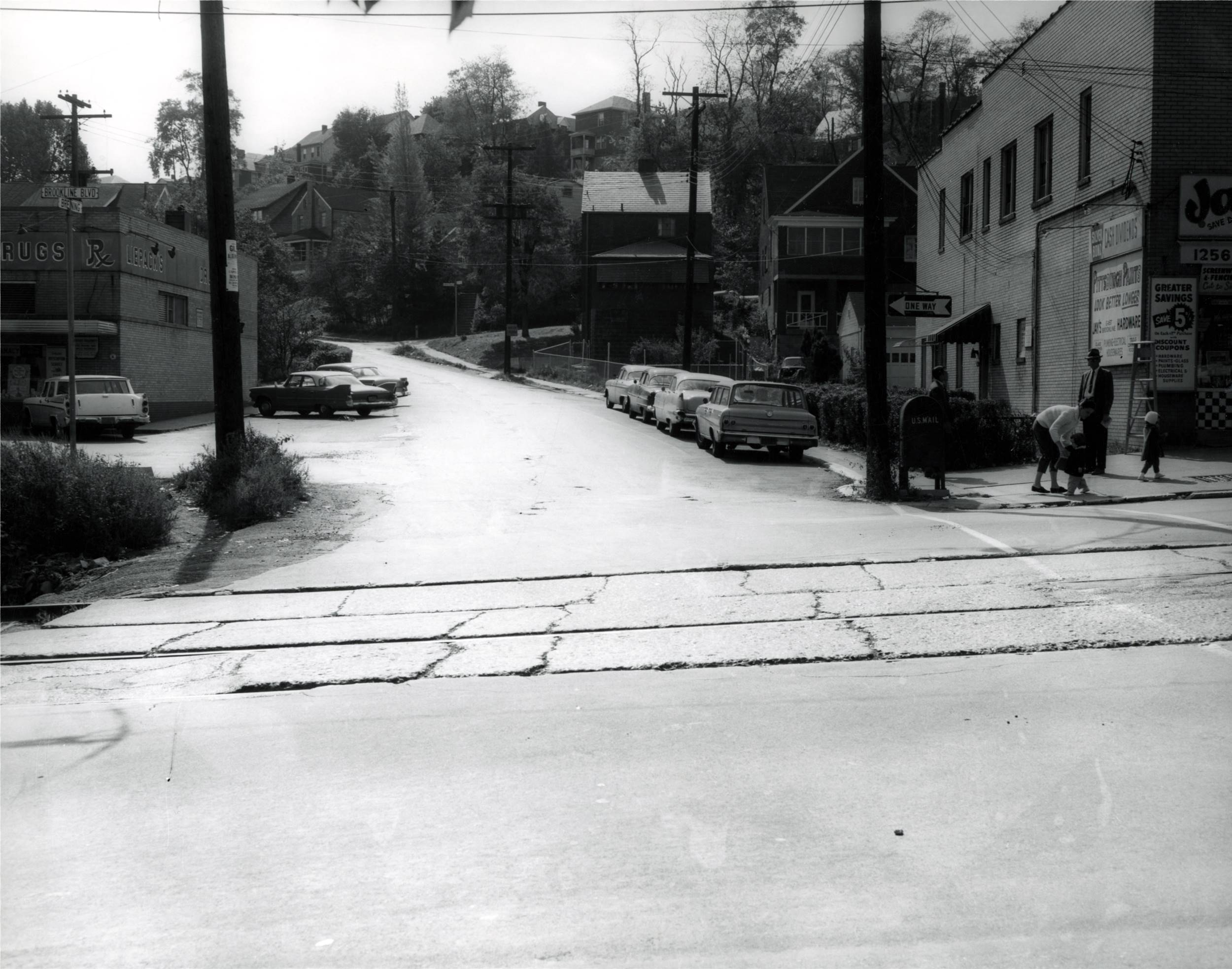 Breining Street (Brookline Boulevard to Shire Place) - 1963