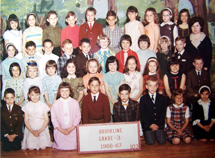Brookline Elementary - 3rd Grade - 1967