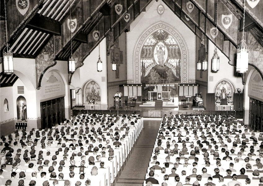 Our Lady Of Loreto - Blessing of the School Children - 1959
