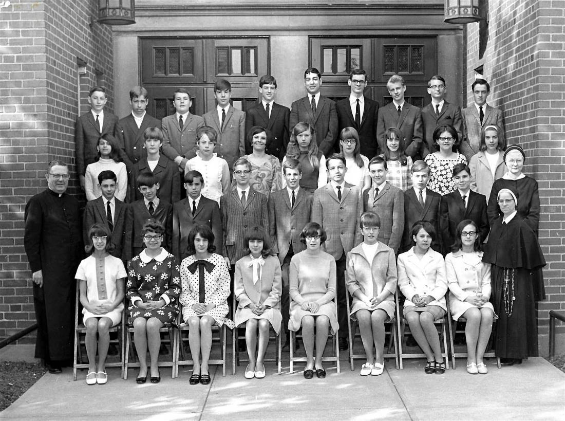 Resurrection Graduation Photo - 1968