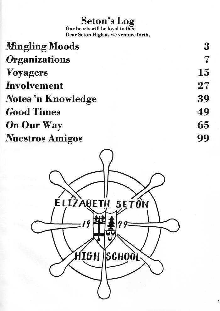 Elizabeth Seton High School - Class of 1979 Clipper Yearbook