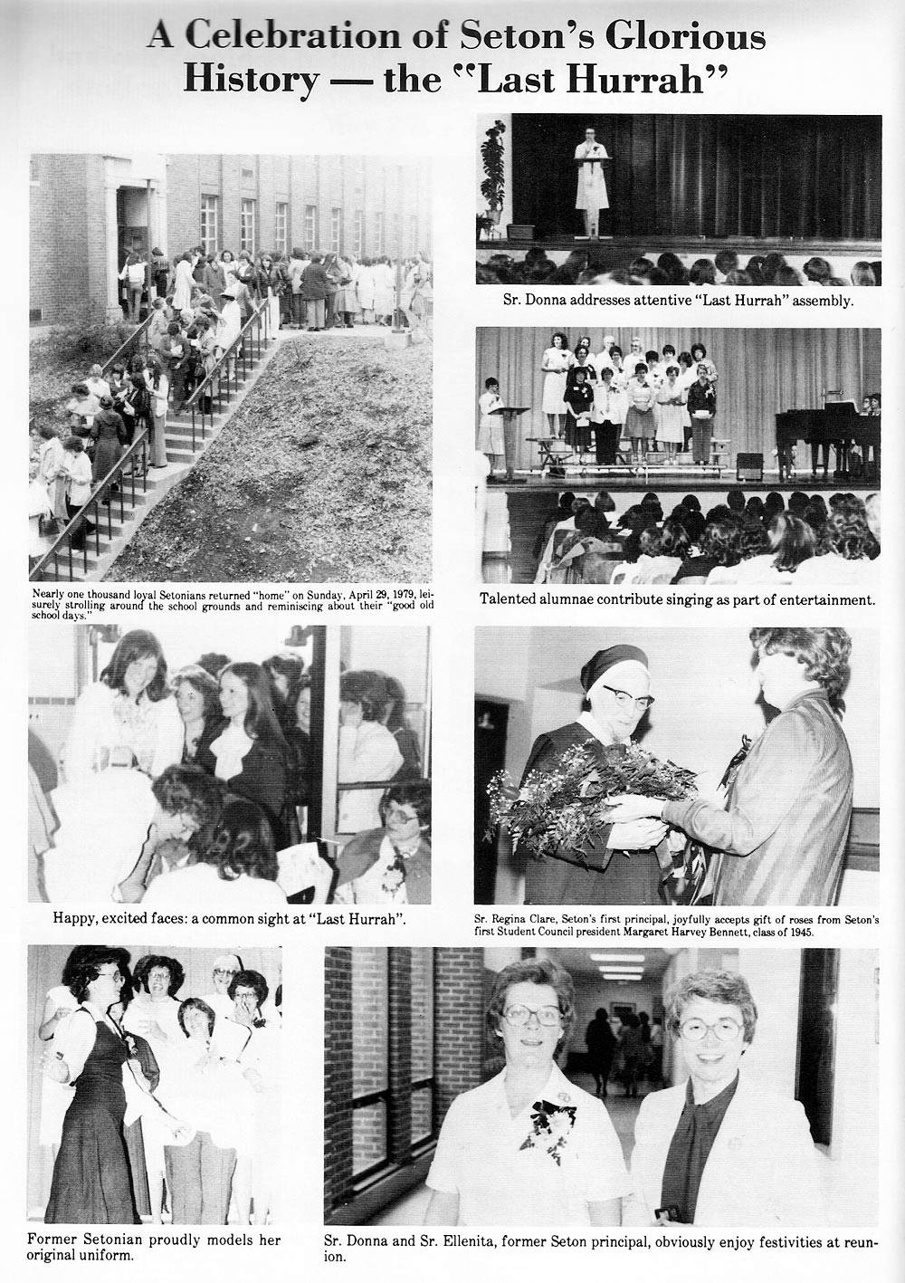 Elizabeth Seton High School - Class of 1979 Clipper Yearbook