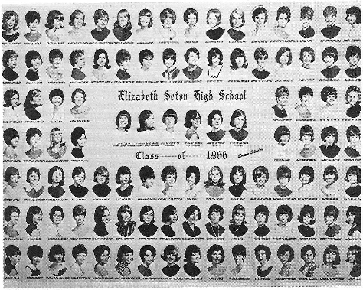 Elizabeth Seton High School Graduating Classes 1945-1966