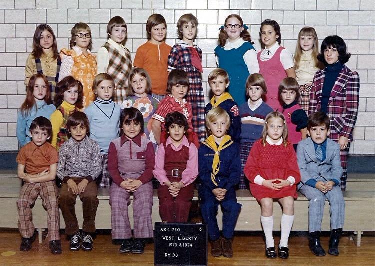 West Liberty School 4th 5th Grade Class 1973 74